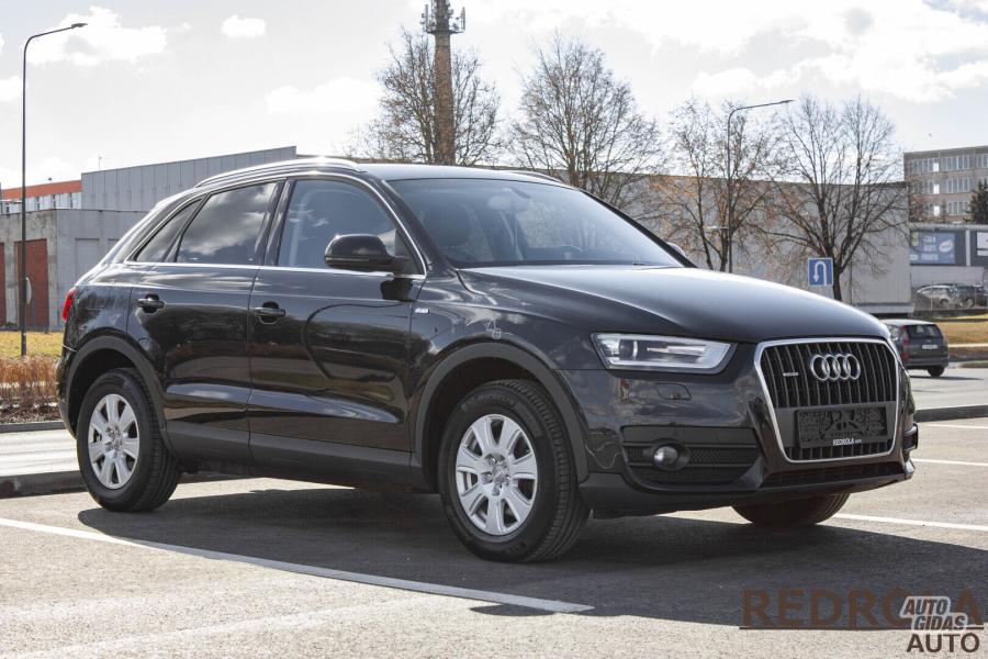 Melns Audi Q3 2012 Kauņa, ar dzinēja tilpumu 2.00 L un nobraukumu 293 tūkst. km par 9900 €, foto 3 vietnē AUTOMOTO.COM.LV