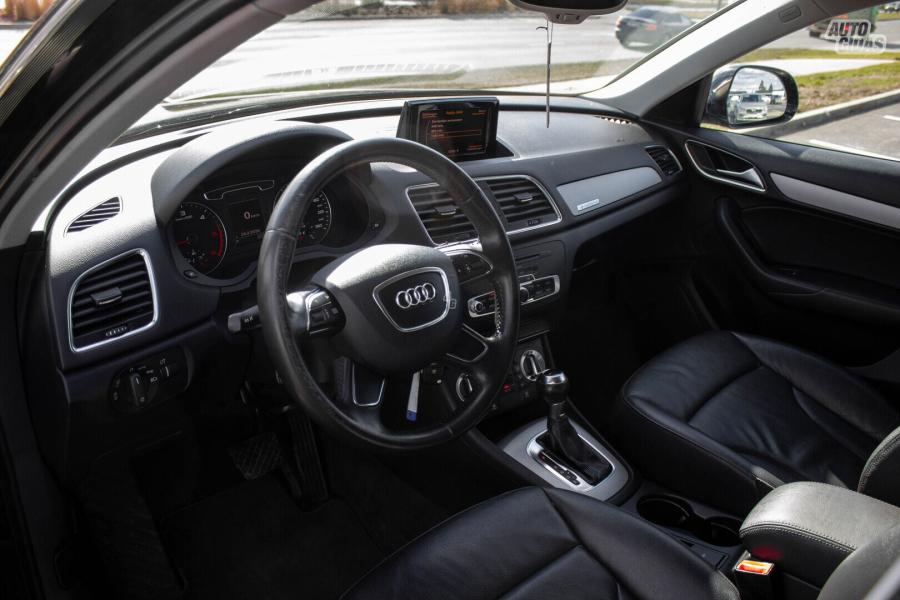 Black Audi Q3 2012 in Kaunas, with an engine capacity of 2.00 L and mileage of 293 thousand km for 9900 €, photo 7 on AUTOMOTO.COM.LV