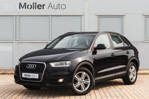 Black Audi Q3 2012 in Ventspils, with an engine capacity of 2.00 L and mileage of 185 thousand km for 11950 €, photo  on AUTOMOTO.COM.LV