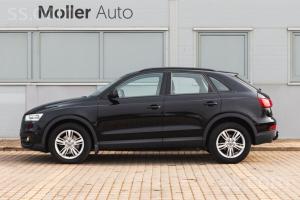 Black Audi Q3 2012 in Ventspils, with an engine capacity of 2.00 L and mileage of 185 thousand km for 11950 €, photo 2 on AUTOMOTO.COM.LV