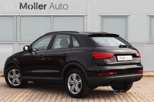 Black Audi Q3 2012 in Ventspils, with an engine capacity of 2.00 L and mileage of 185 thousand km for 11950 €, photo 3 on AUTOMOTO.COM.LV