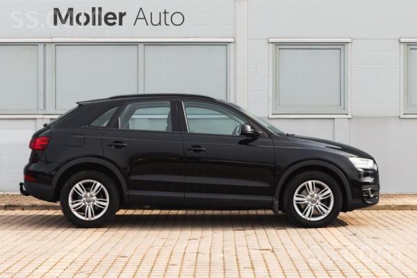 Black Audi Q3 2012 in Ventspils, with an engine capacity of 2.00 L and mileage of 185 thousand km for 11950 €, photo 6 on AUTOMOTO.COM.LV