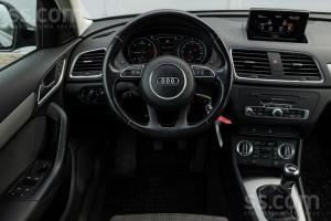 Black Audi Q3 2012 in Ventspils, with an engine capacity of 2.00 L and mileage of 185 thousand km for 11950 €, photo 17 on AUTOMOTO.COM.LV