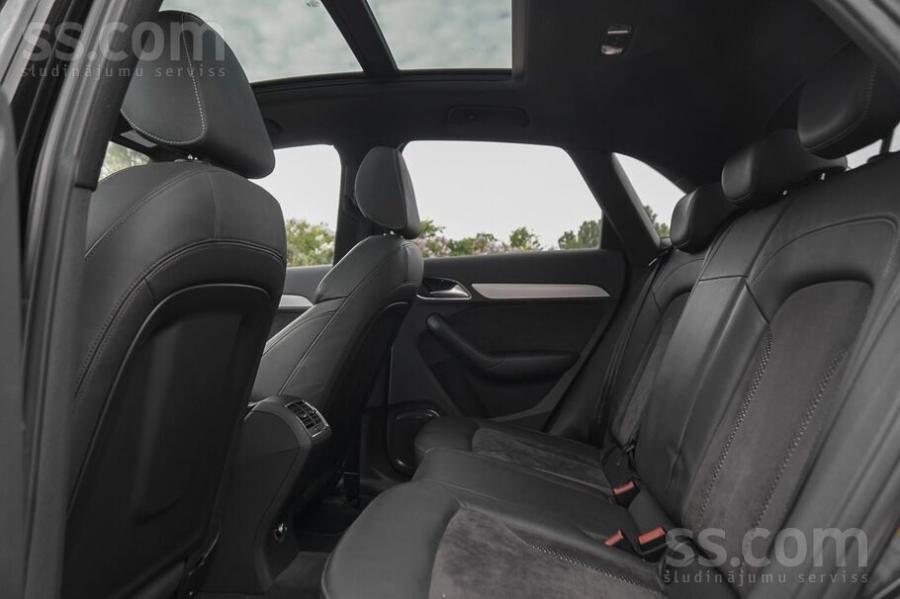Black Audi Q3 2012 in Riga, with an engine capacity of 2.00 L and mileage of 153 thousand km for 12990 €, photo 26 on AUTOMOTO.COM.LV