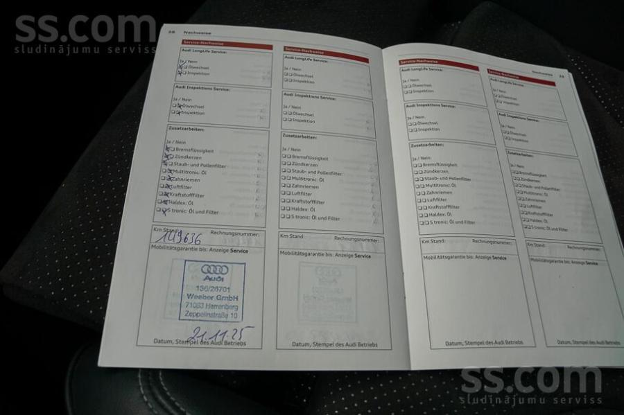 Black Audi Q3 2012 in Riga, with an engine capacity of 2.00 L and mileage of 153 thousand km for 12990 €, photo 31 on AUTOMOTO.COM.LV