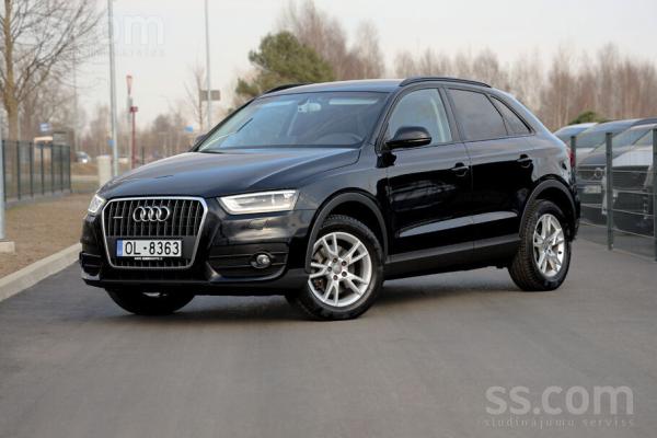 Melns Audi Q3 2012 Jelgava, ar dzinēja tilpumu 2.00 L un nobraukumu 0 tūkst. km par 9700 €, foto 1 vietnē AUTOMOTO.COM.LV
