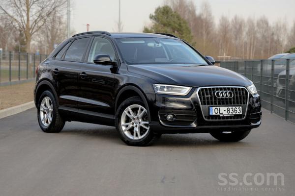 Melns Audi Q3 2012 Jelgava, ar dzinēja tilpumu 2.00 L un nobraukumu 0 tūkst. km par 9700 €, foto 3 vietnē AUTOMOTO.COM.LV