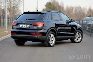 Black Audi Q3 2012 in Jelgava, with an engine capacity of 2.00 L and mileage of 0 thousand km for 9700 €, photo 6 on AUTOMOTO.COM.LV