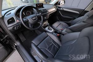 Black Audi Q3 2012 in Jelgava, with an engine capacity of 2.00 L and mileage of 0 thousand km for 9700 €, photo 10 on AUTOMOTO.COM.LV