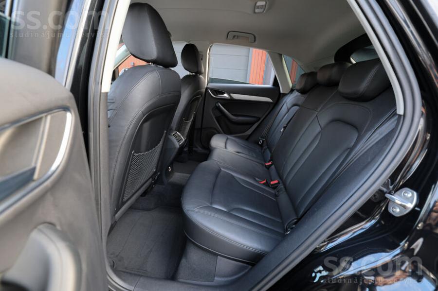 Black Audi Q3 2012 in Jelgava, with an engine capacity of 2.00 L and mileage of 0 thousand km for 9700 €, photo 11 on AUTOMOTO.COM.LV
