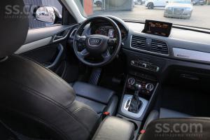 Black Audi Q3 2012 in Jelgava, with an engine capacity of 2.00 L and mileage of 0 thousand km for 9700 €, photo 14 on AUTOMOTO.COM.LV