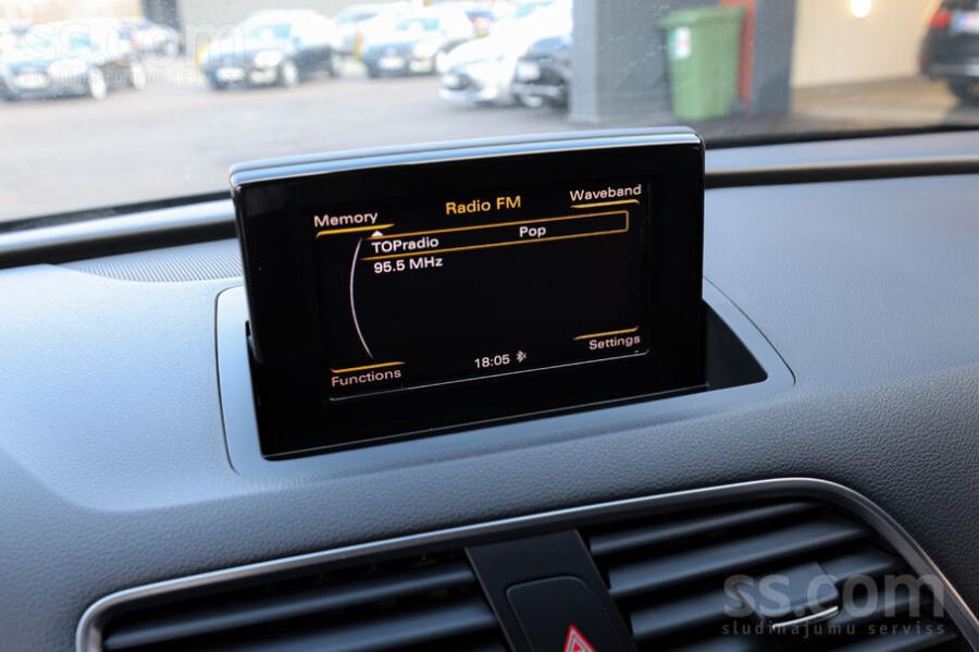 Black Audi Q3 2012 in Jelgava, with an engine capacity of 2.00 L and mileage of 0 thousand km for 9700 €, photo 15 on AUTOMOTO.COM.LV