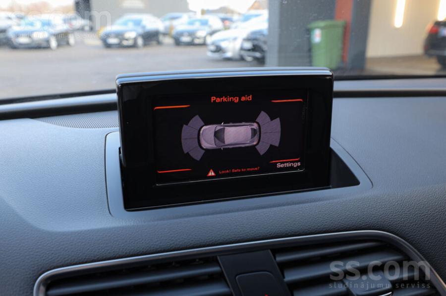 Black Audi Q3 2012 in Jelgava, with an engine capacity of 2.00 L and mileage of 0 thousand km for 9700 €, photo 16 on AUTOMOTO.COM.LV