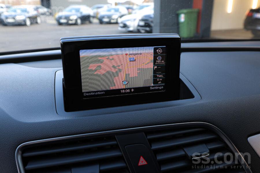 Black Audi Q3 2012 in Jelgava, with an engine capacity of 2.00 L and mileage of 0 thousand km for 9700 €, photo 18 on AUTOMOTO.COM.LV