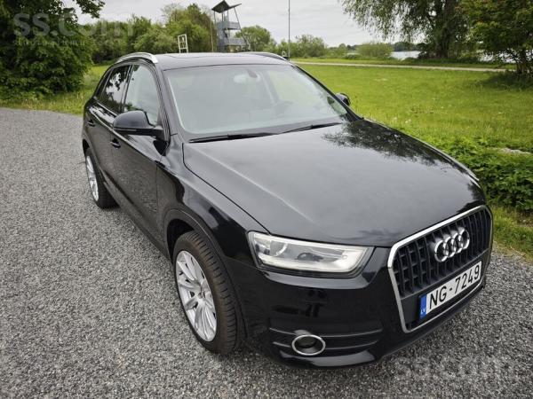 Black Audi Q3 2012 in Riga, with an engine capacity of 2.00 L and mileage of 225 thousand km for 12400 €, photo 4 on AUTOMOTO.COM.LV