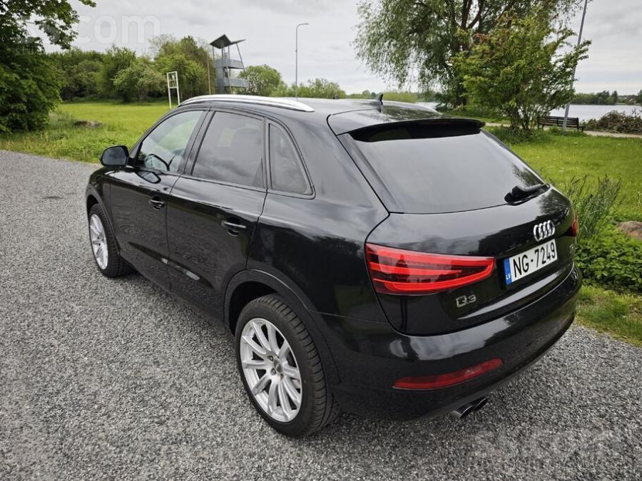 Black Audi Q3 2012 in Riga, with an engine capacity of 2.00 L and mileage of 225 thousand km for 12400 €, photo 6 on AUTOMOTO.COM.LV