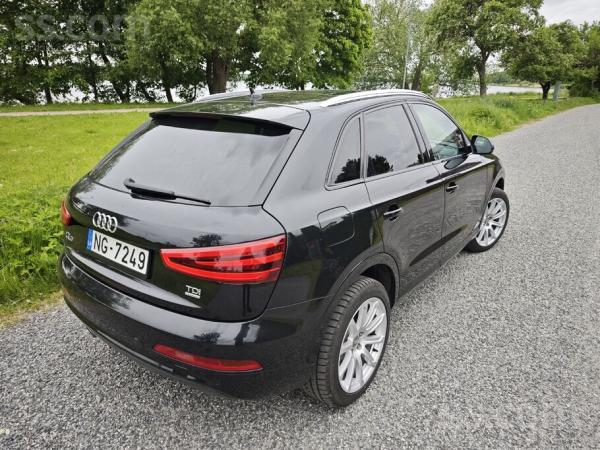 Black Audi Q3 2012 in Riga, with an engine capacity of 2.00 L and mileage of 225 thousand km for 12400 €, photo 6 on AUTOMOTO.COM.LV