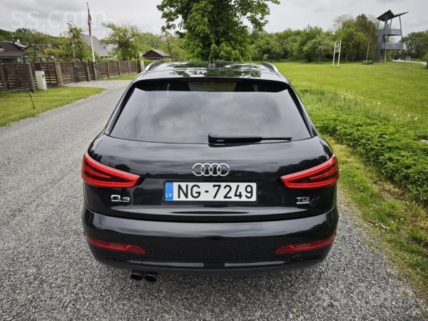 Black Audi Q3 2012 in Riga, with an engine capacity of 2.00 L and mileage of 225 thousand km for 12400 €, photo 7 on AUTOMOTO.COM.LV