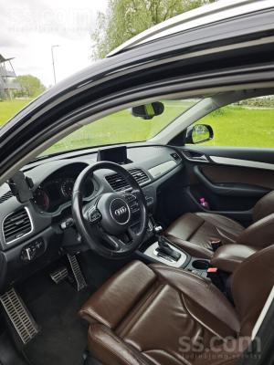 Black Audi Q3 2012 in Riga, with an engine capacity of 2.00 L and mileage of 225 thousand km for 12400 €, photo 9 on AUTOMOTO.COM.LV