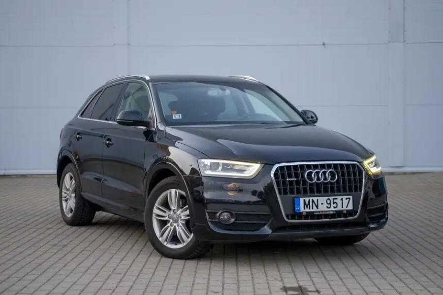 Melns Audi Q3 2012 Grobiņa, ar dzinēja tilpumu 2.00 L un nobraukumu 220 tūkst. km par 13900 €, foto 3 vietnē AUTOMOTO.COM.LV