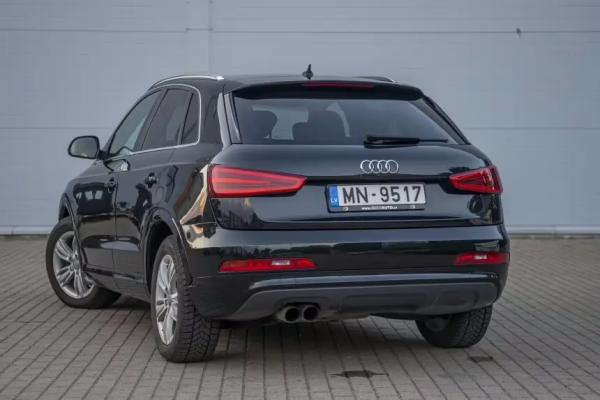 Black Audi Q3 2012 in Grobiņa, with an engine capacity of 2.00 L and mileage of 220 thousand km for 13900 €, photo 4 on AUTOMOTO.COM.LV
