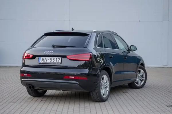 Black Audi Q3 2012 in Grobiņa, with an engine capacity of 2.00 L and mileage of 220 thousand km for 13900 €, photo 6 on AUTOMOTO.COM.LV