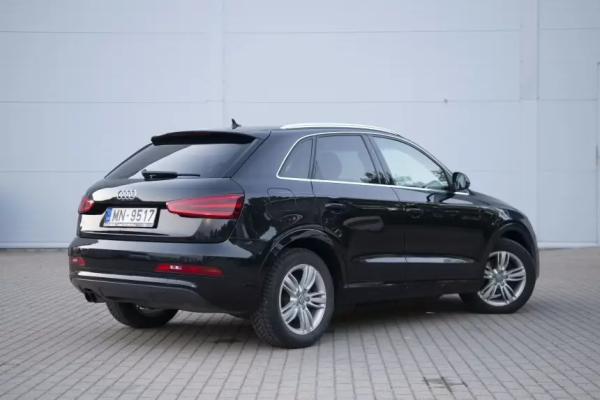 Black Audi Q3 2012 in Grobiņa, with an engine capacity of 2.00 L and mileage of 220 thousand km for 13900 €, photo 7 on AUTOMOTO.COM.LV