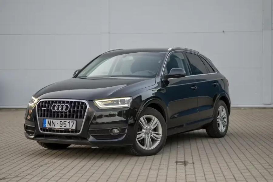 Melns Audi Q3 2012 Grobiņa, ar dzinēja tilpumu 2.00 L un nobraukumu 220 tūkst. km par 13900 €, foto 21 vietnē AUTOMOTO.COM.LV