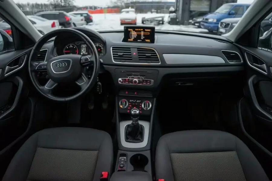 Melns Audi Q3 2012 Liepāja, ar dzinēja tilpumu 2.00 L un nobraukumu 225 tūkst. km par 13350 €, foto 9 vietnē AUTOMOTO.COM.LV
