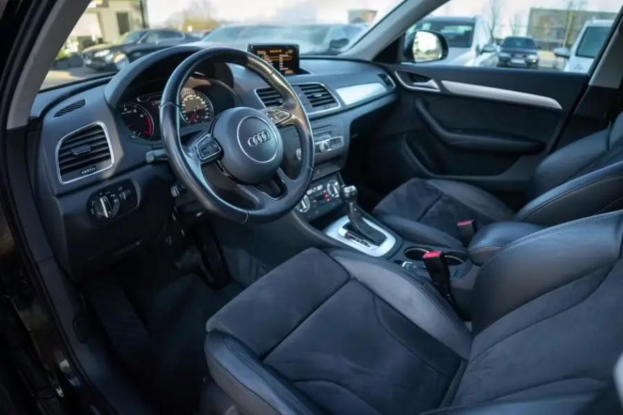 Melns Audi Q3 2012 Liepāja, ar dzinēja tilpumu 2.00 L un nobraukumu 203 tūkst. km par 16250 €, foto 10 vietnē AUTOMOTO.COM.LV