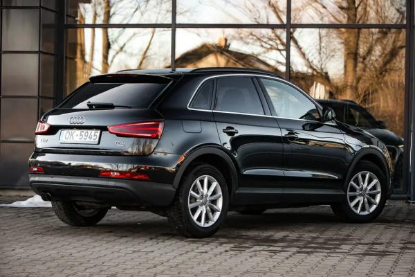 Black Audi Q3 2012 in Jelgava, with an engine capacity of 2.00 L and mileage of 189 thousand km for 11790 €, photo 6 on AUTOMOTO.COM.LV