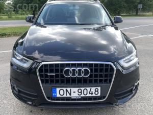 Black Audi Q3 2012 in Ogre, with an engine capacity of 2.00 L and mileage of 210 thousand km for 10770 €, photo 3 on AUTOMOTO.COM.LV