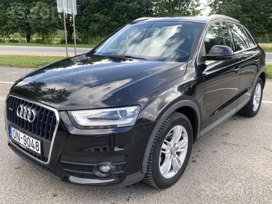 Black Audi Q3 2012 in Ogre, with an engine capacity of 2.00 L and mileage of 210 thousand km for 10770 €, photo 4 on AUTOMOTO.COM.LV