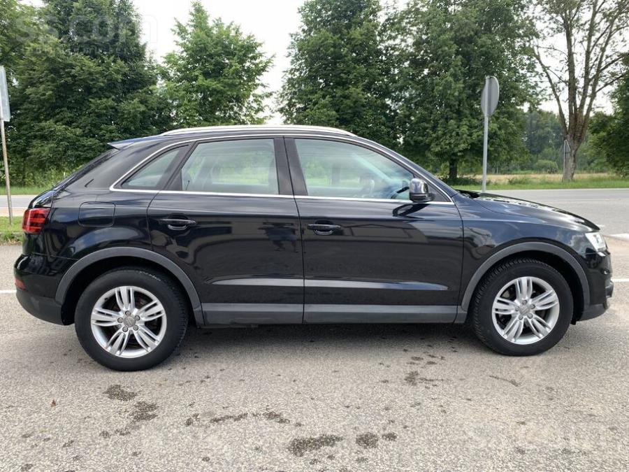 Black Audi Q3 2012 in Ogre, with an engine capacity of 2.00 L and mileage of 210 thousand km for 10770 €, photo 5 on AUTOMOTO.COM.LV