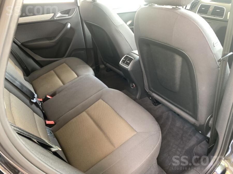 Black Audi Q3 2012 in Ogre, with an engine capacity of 2.00 L and mileage of 210 thousand km for 10770 €, photo 11 on AUTOMOTO.COM.LV