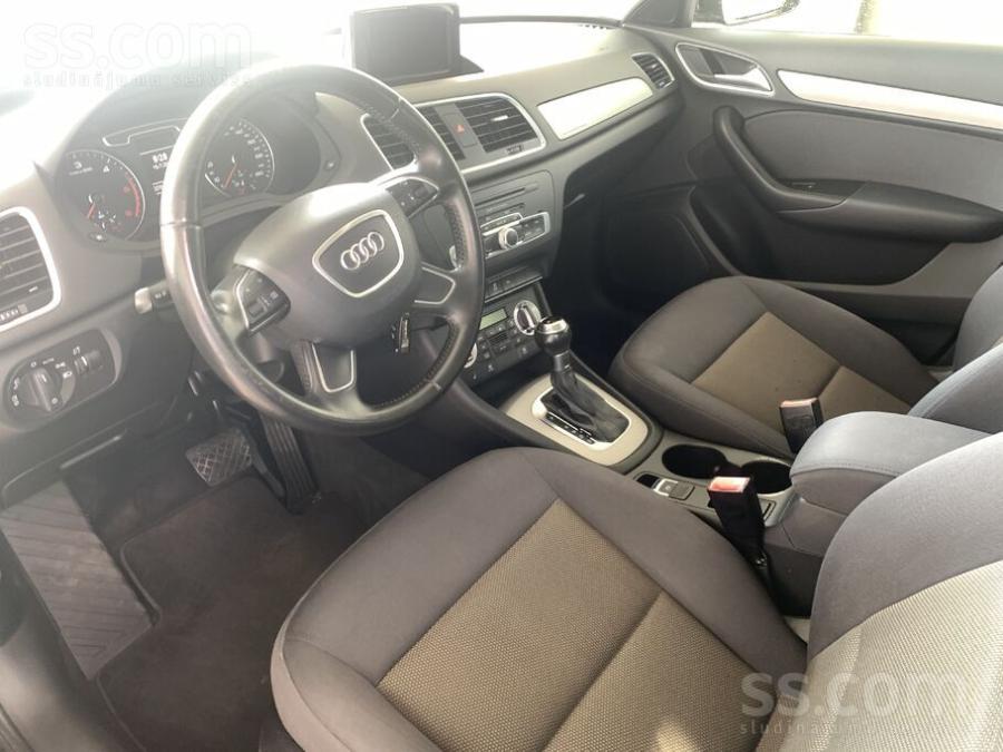 Black Audi Q3 2012 in Ogre, with an engine capacity of 2.00 L and mileage of 210 thousand km for 10770 €, photo 13 on AUTOMOTO.COM.LV