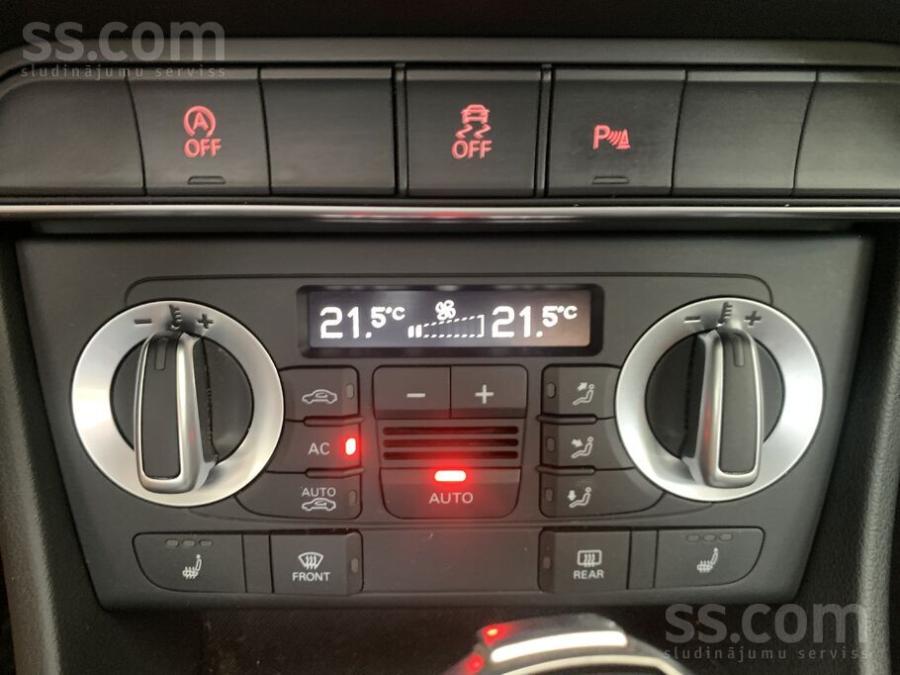 Black Audi Q3 2012 in Ogre, with an engine capacity of 2.00 L and mileage of 210 thousand km for 10770 €, photo 15 on AUTOMOTO.COM.LV