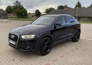 Black Audi Q3 2012 in Cesis, with an engine capacity of 2.00 L and mileage of 315 thousand km for 10500 €, photo 8 on AUTOMOTO.COM.LV