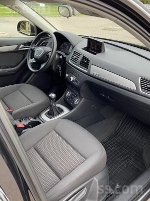 Black Audi Q3 2012 in Cesis, with an engine capacity of 2.00 L and mileage of 315 thousand km for 10500 €, photo 11 on AUTOMOTO.COM.LV