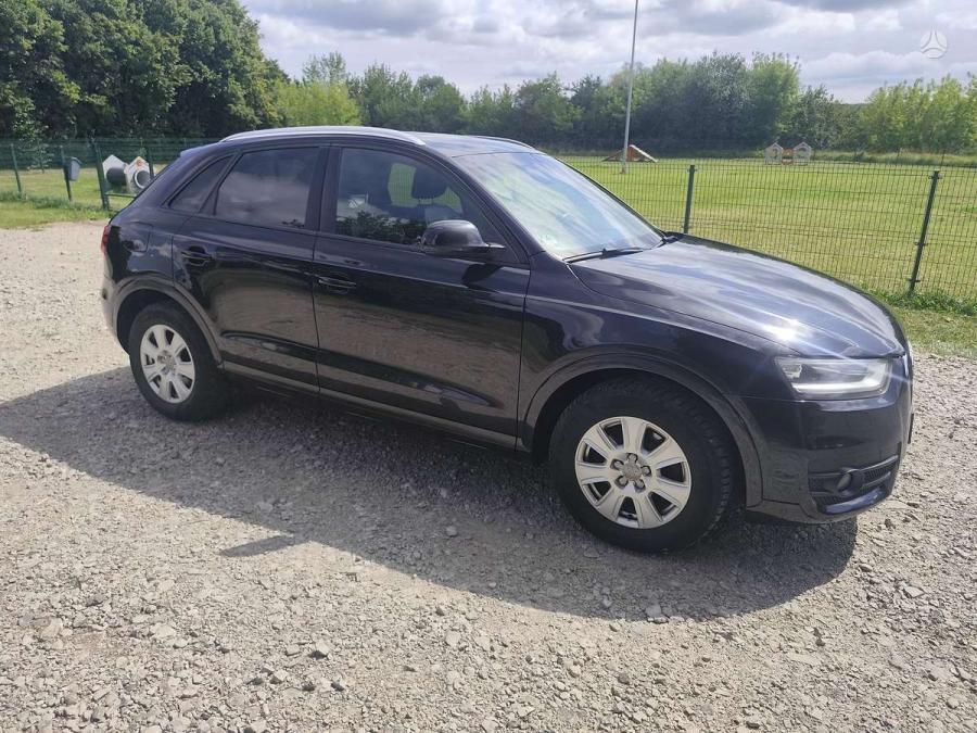 Black Audi Q3 2012 in Jonava, with an engine capacity of 1.97 L and mileage of 367 thousand km for 8600 €, photo 4 on AUTOMOTO.COM.LV