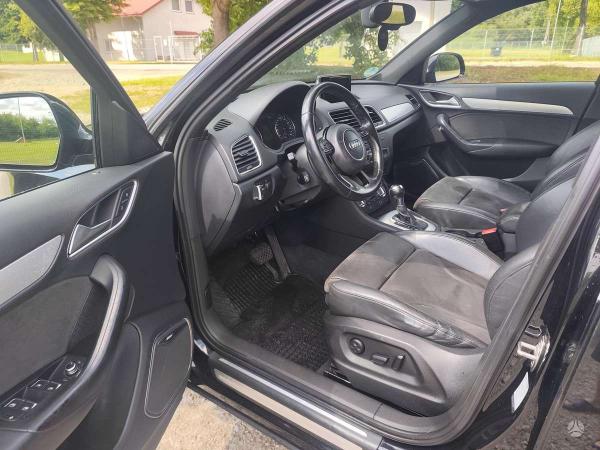 Black Audi Q3 2012 in Jonava, with an engine capacity of 1.97 L and mileage of 367 thousand km for 8600 €, photo 6 on AUTOMOTO.COM.LV