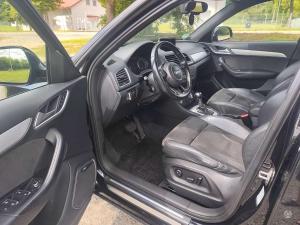 Black Audi Q3 2012 in Jonava, with an engine capacity of 1.97 L and mileage of 367 thousand km for 8600 €, photo 7 on AUTOMOTO.COM.LV