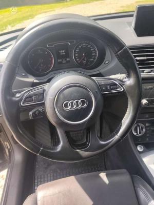 Black Audi Q3 2012 in Jonava, with an engine capacity of 1.97 L and mileage of 367 thousand km for 8600 €, photo 10 on AUTOMOTO.COM.LV