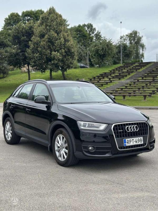 Black Audi Q3 2012 in Taurage, with an engine capacity of 1.97 L and mileage of 306 thousand km for 8000 €, photo 1 on AUTOMOTO.COM.LV