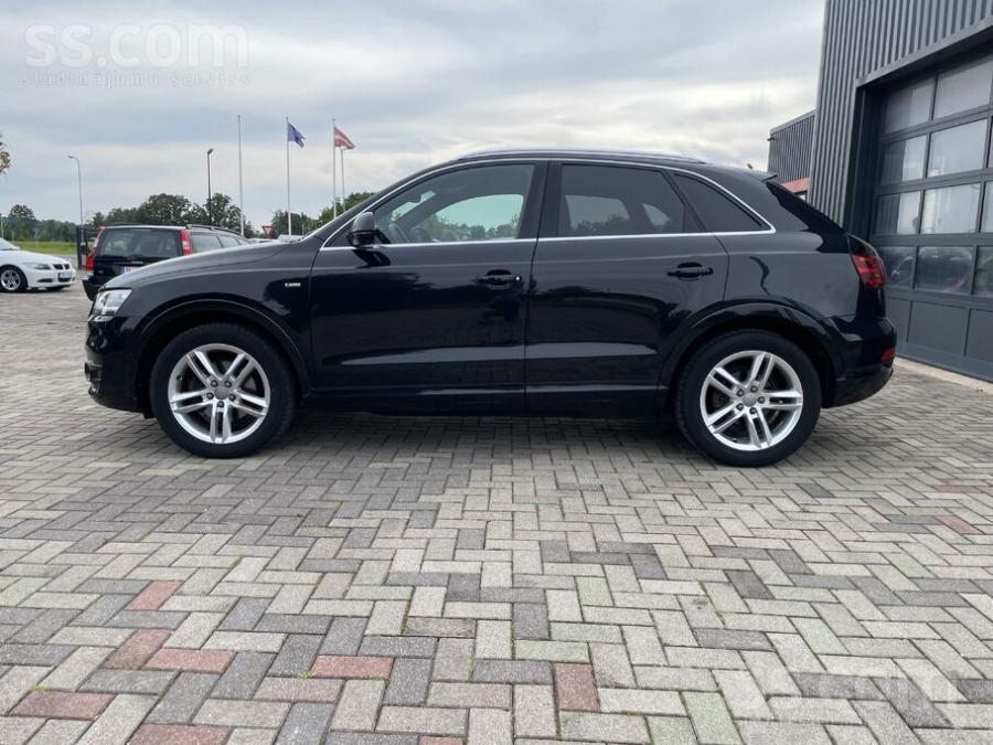 Black Audi Q3 2012 in Ogre, with an engine capacity of 2.00 L and mileage of 188 thousand km for 11970 €, photo 3 on AUTOMOTO.COM.LV