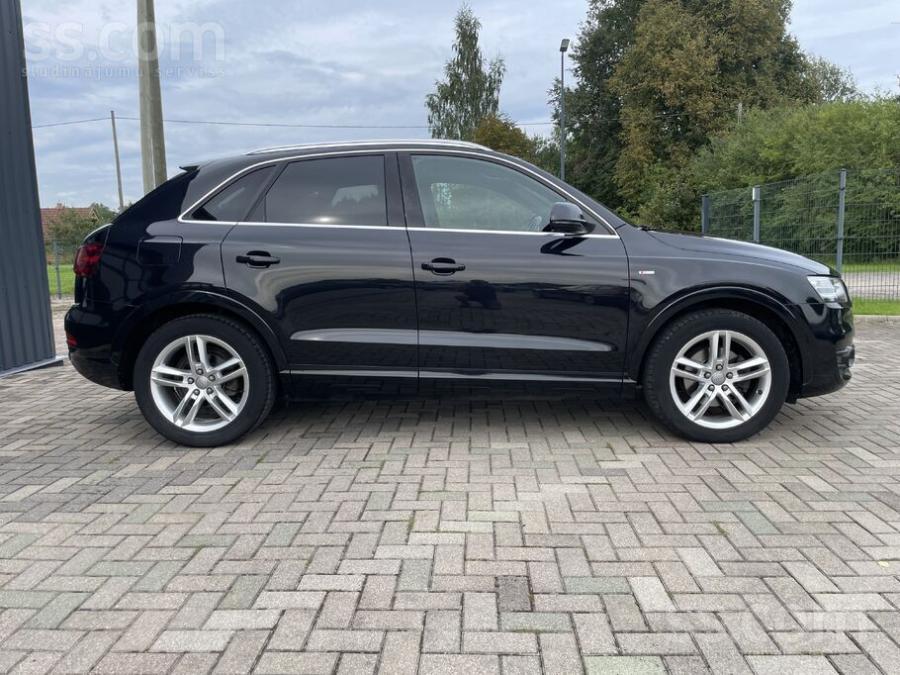 Black Audi Q3 2012 in Ogre, with an engine capacity of 2.00 L and mileage of 188 thousand km for 11970 €, photo 6 on AUTOMOTO.COM.LV