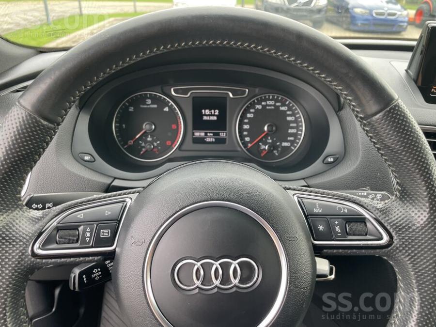 Black Audi Q3 2012 in Ogre, with an engine capacity of 2.00 L and mileage of 188 thousand km for 11970 €, photo 12 on AUTOMOTO.COM.LV