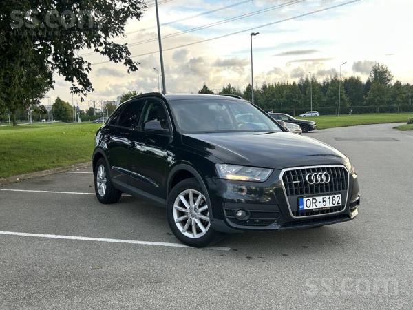 Melns Audi Q3 2012 Rīga, ar dzinēja tilpumu 2.00 L un nobraukumu 0 tūkst. km par 9990 €, foto 1 vietnē AUTOMOTO.COM.LV
