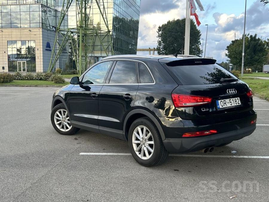 Melns Audi Q3 2012 Rīga, ar dzinēja tilpumu 2.00 L un nobraukumu 0 tūkst. km par 9990 €, foto 4 vietnē AUTOMOTO.COM.LV