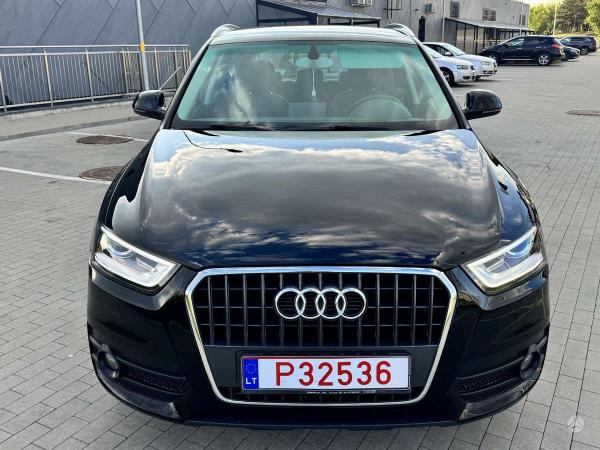 Black Audi Q3 2012 in Jonava, with an engine capacity of 2.00 L and mileage of 318 thousand km for 8999 €, photo 1 on AUTOMOTO.COM.LV